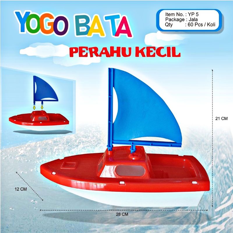 Jual YP 5 MAINAN ANAK EDUKASI PERAHU KECIL BISA TERAPUNG DI AIR YOGO ...