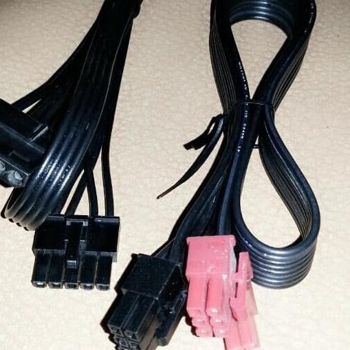 Jual Kabel Modular 8 Pin PCIE Panjang Sesuai Standar PSU | Shopee Indonesia