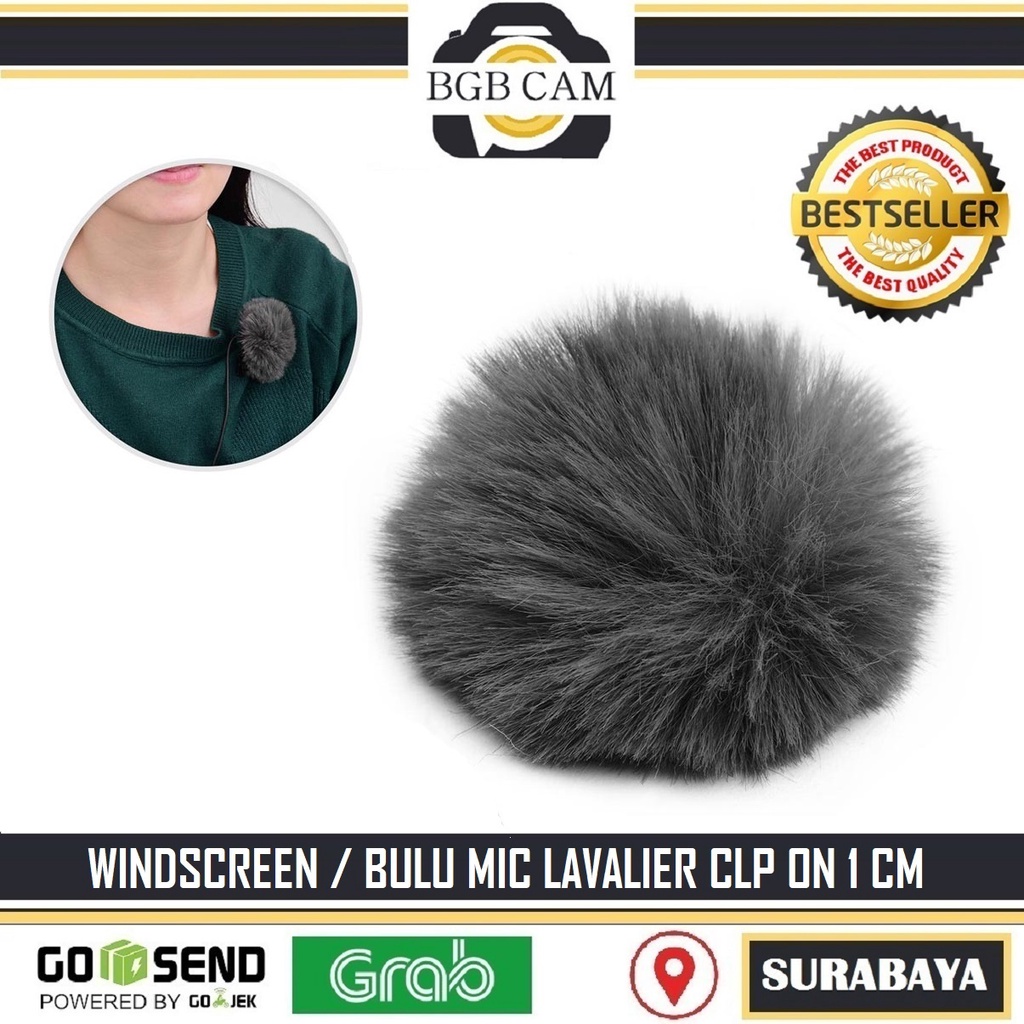 Jual Windshield / Deadcat Microphone Clip on / Bulu Mic Universal BOYA ...
