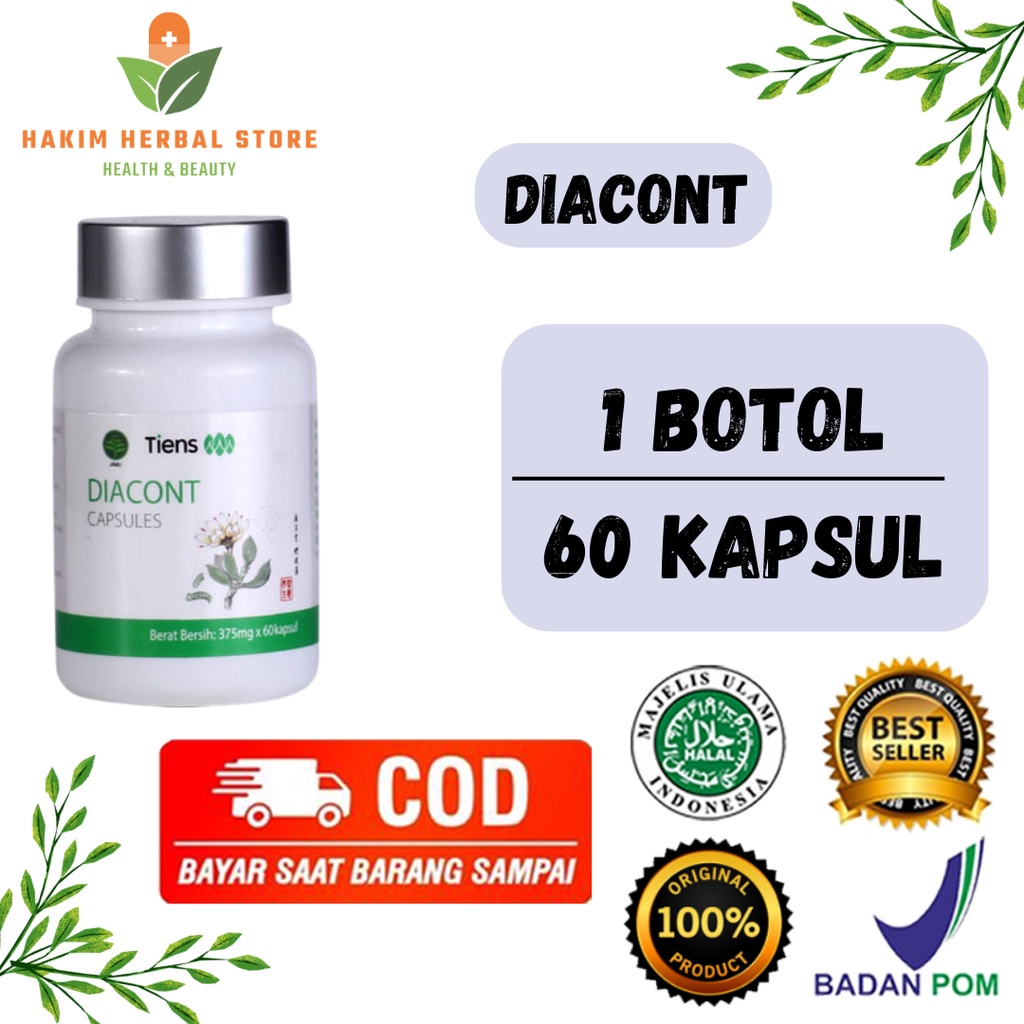 Jual Diacont 100% Herbal dan Original Mengatasi Diabetes, Obat Luka ...