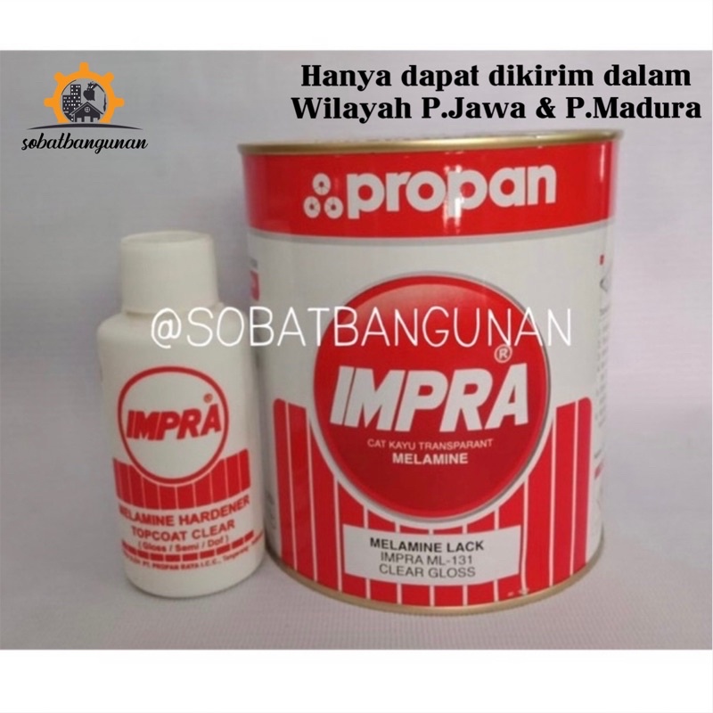 Jual XTRA BUBBLE WRAP Propan Impra Melamine Lack ML-131 Clear Gloss ...
