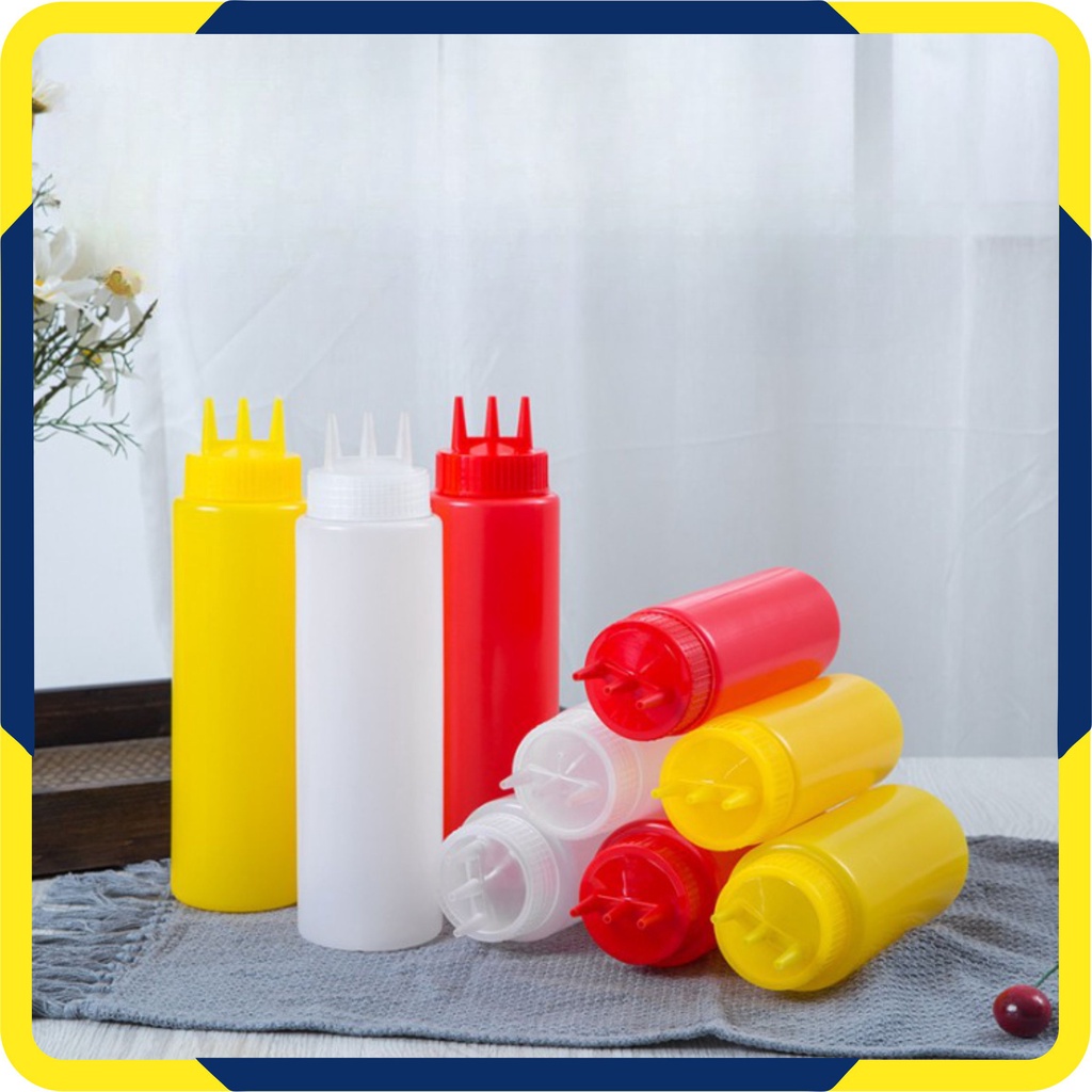 Jual Murah Lebay S263 Botol Saos Sauce Saus 3 Lubang / Botol Plastik ...