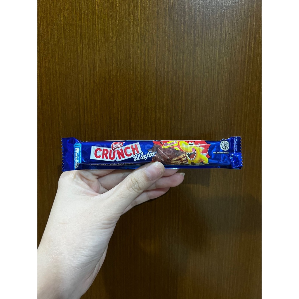 Jual NESTLE CRUNCH WAFER CHOCOLATE HALAL | Shopee Indonesia