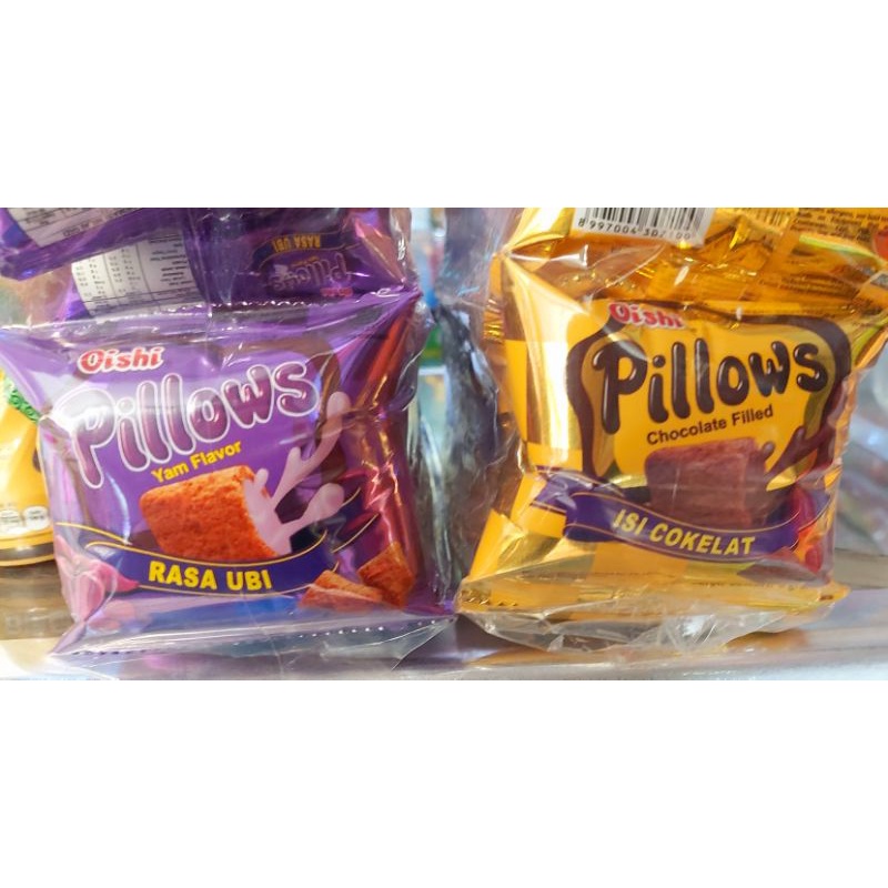Jual Oishi Pillow Renceng 10 gr isi 10 Bungkus | Shopee Indonesia