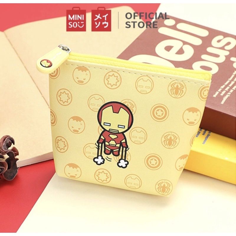 Jual MINISO DOMPET COIN MARVEL IRON MAN | Shopee Indonesia