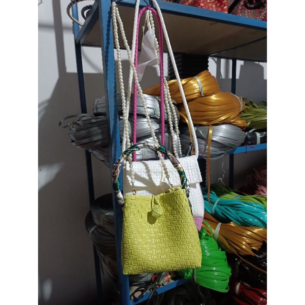Jual tas anyam jali cube / tas anyam jali box mini | Shopee Indonesia