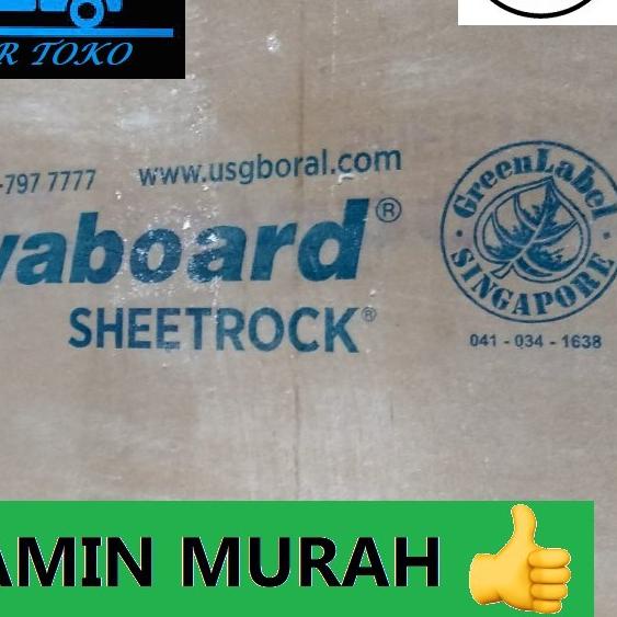 Jual Gypsum 9mm Jayaboard / Gypsum 9mm Jaya Board Sheetrock USGboral ...