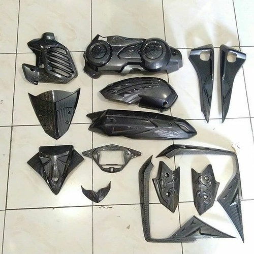 Jual Variasi Yamaha Aerox 155 Old Carbon Nemo | Shopee Indonesia