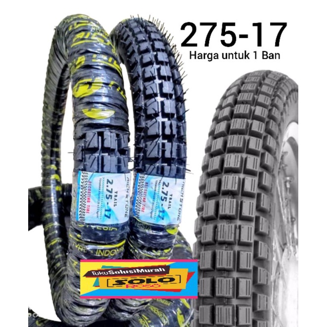 Jual ban motor trail 275-17 ban honda supra revo vega jupiter vega ...