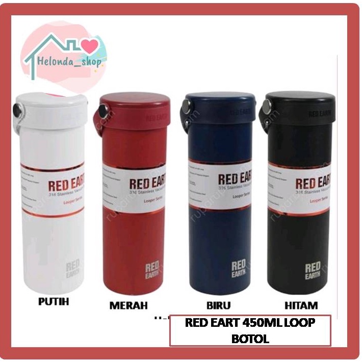 Jual red earth 450 ml loop botol vacuum flask | Shopee Indonesia
