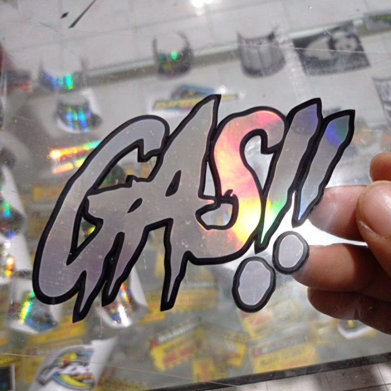 Jual stiker GAS!! cutting | Shopee Indonesia
