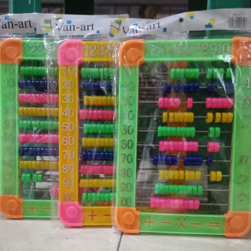 Jual Sempoa besar Alat Hitung Anak/Mainan Edukasi | Shopee Indonesia
