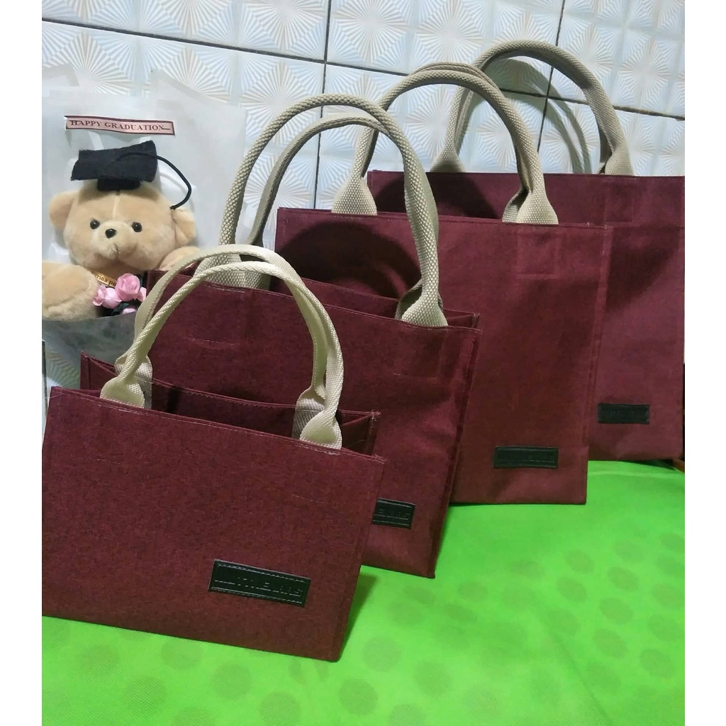 Jual Tas denim tali pendek Tas Tenteng Tas Souvenir BHN DENIM SINTETIS ...