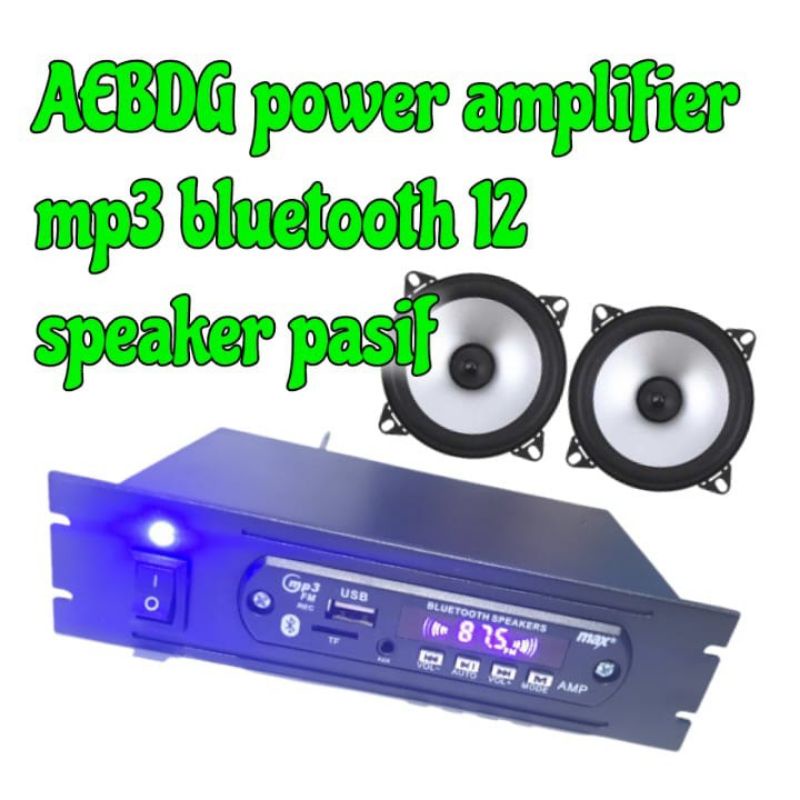 Jual POWER AMPLIFIER TDA7266SA BLUETOOTH MP3 PLAYER FM USB AMPLI MINI ...