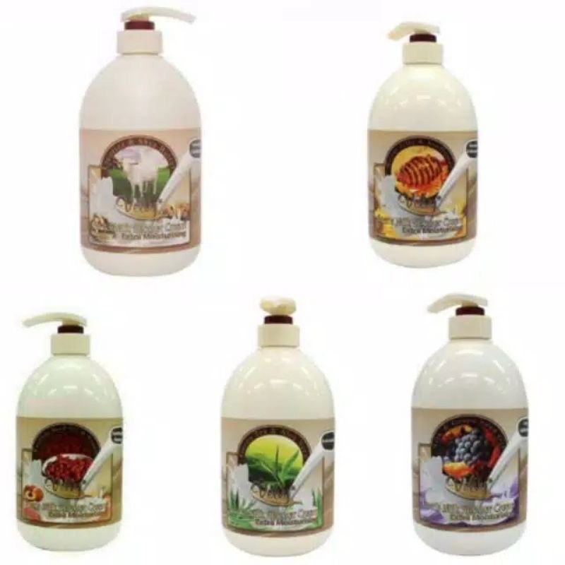 Jual Velvy Refill Goats Milk Shower Cream 1000ml - Sabun Mandi Cair ...