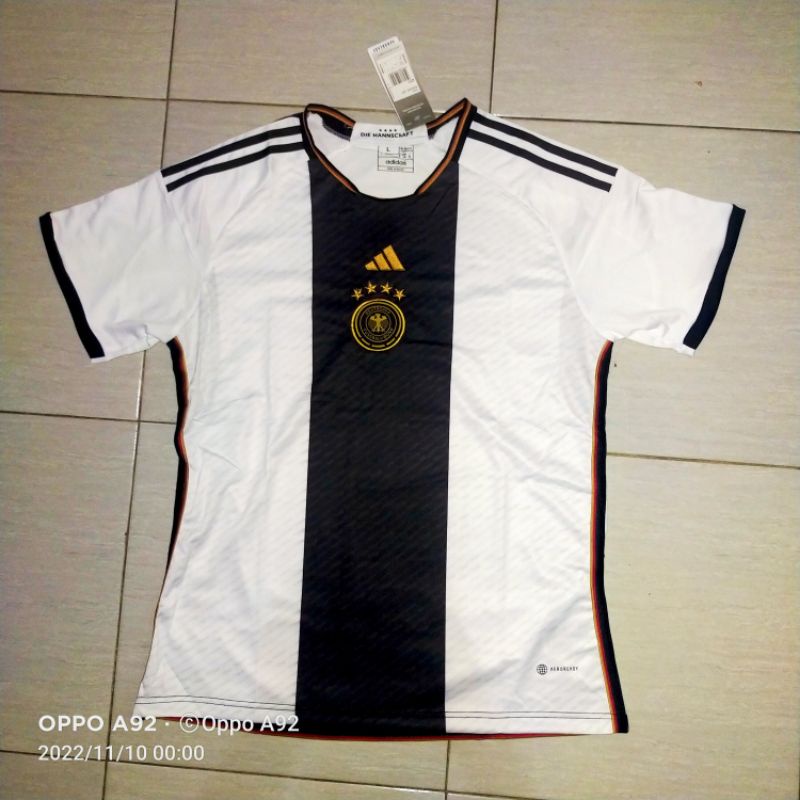 Jual Jersey Jerman Germany Home World cup 2022 Qatar Gradeori Official | Shopee Indonesia