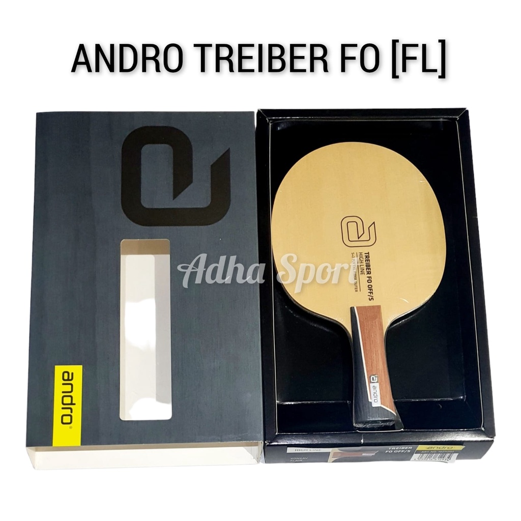 Jual Andro TREIBER FO OFF/S Kayu Bet Pingpong Tenis Meja Original ADHA SPORT | Shopee Indonesia