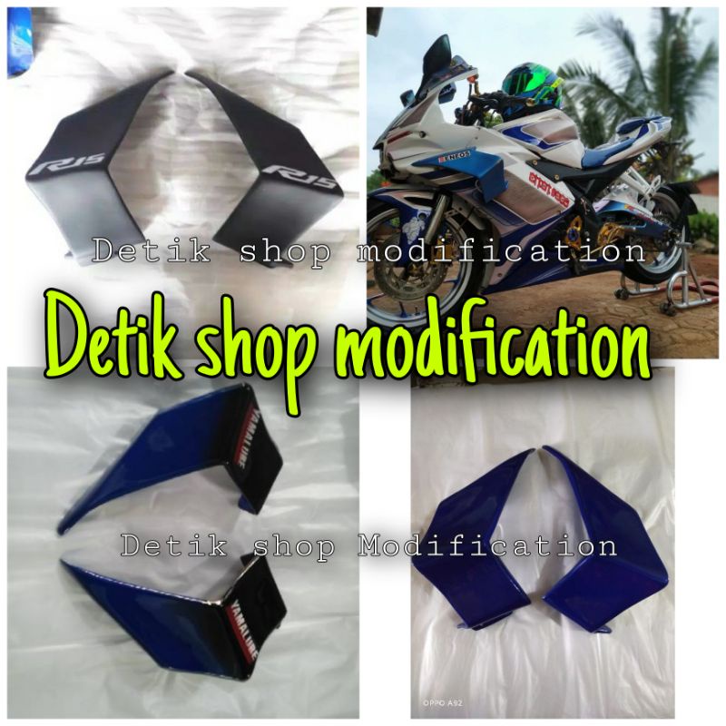 Jual AERO FAIRING R15 V2 MODEL GP AERO FAIRING GP BUAT R15 V2 | Shopee ...