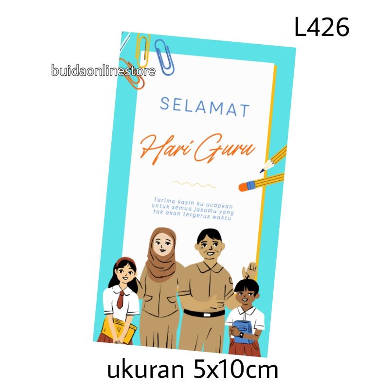 Jual stiker sticker label the best teacher ever dekorasi kemasan kado ...