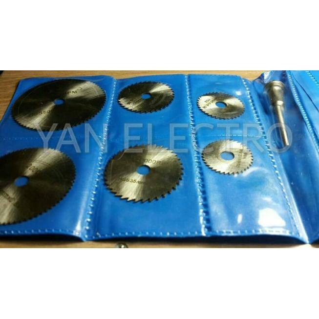 Jual HSS Circulair Saw Disc Set Mini Drill Rotary Tool Cutting Blade ...