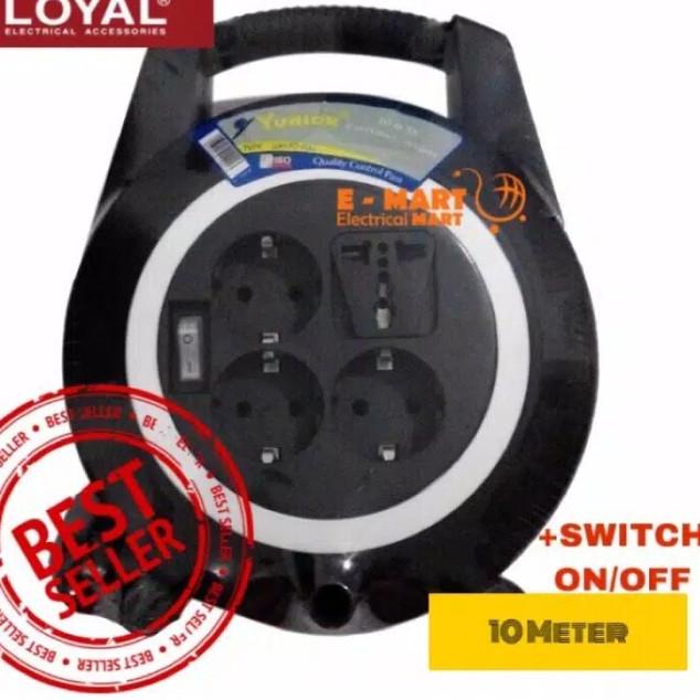Jual LOYAL Welto Kabel Roll 10M Switch / Kabel Roll 10Meter | Shopee ...