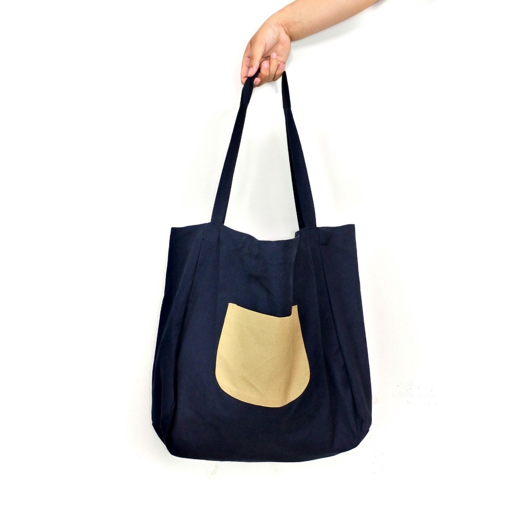 Jual NUDIE BAG / TOTE BAG KANVAS SUEDING TEBAL LEMBUT DAN HALUS PAKAI ...