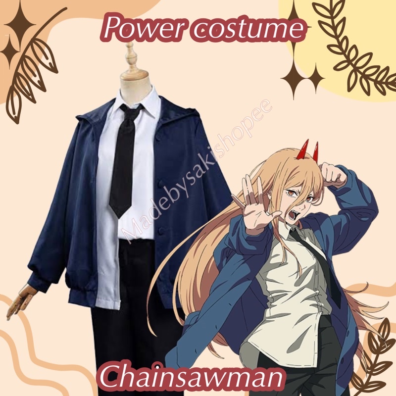 Jual Power Cosplay costume set chainsawman fulset | Shopee Indonesia