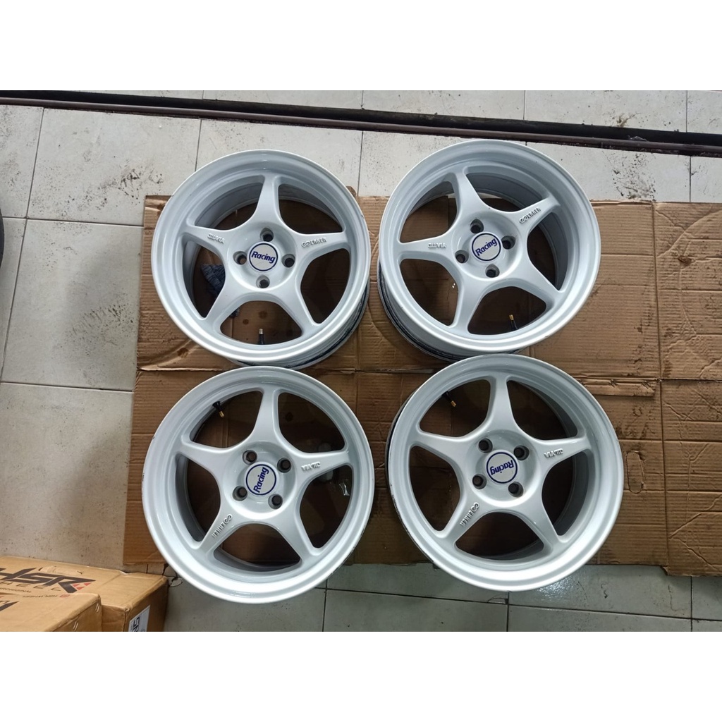 Jual Velg Mobil Racing Ring 16 Baut 4 ENKEI R16X7 4X100 ET38 | Shopee ...