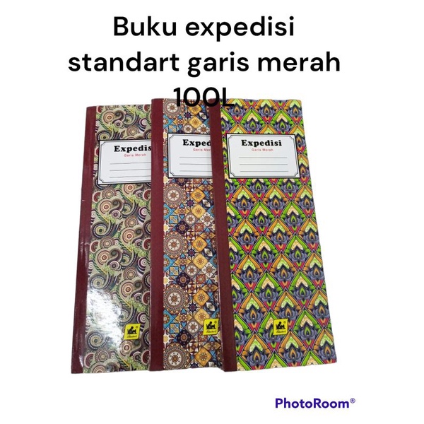 Jual buku expedisi standart 100lembar garis merah | Shopee Indonesia