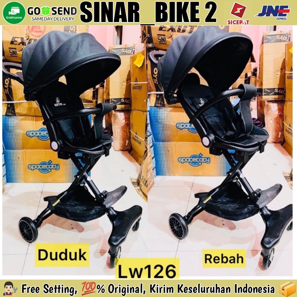 Jual Magic Stroller Exotic ET-LW-003 // 126 //127 Baby Stroller ...
