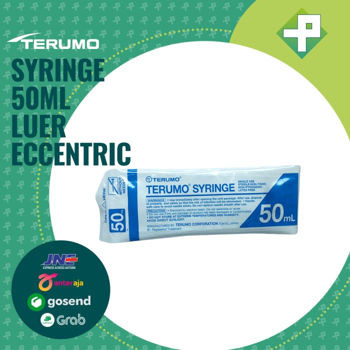Jual Terumo Spuit 50cc Lubang Pinggir Luer Eccentric Box isi 20 | Shopee Indonesia
