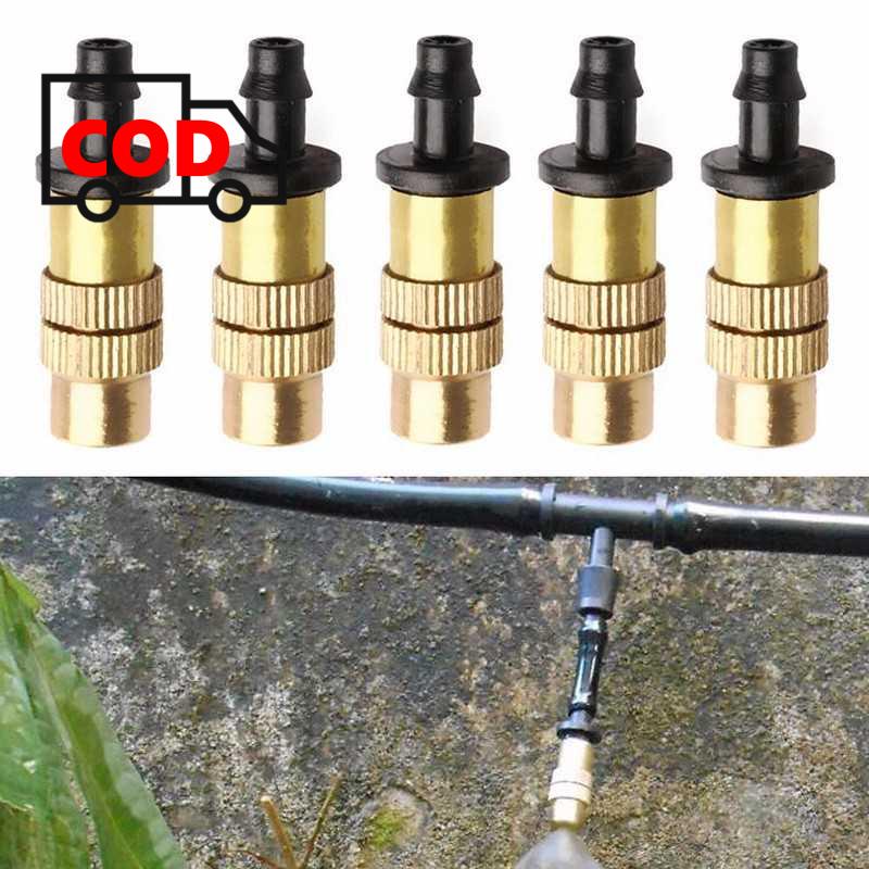 Jual Nozzle Penyiram Kabut Air Taman Kebun 10PCS Water Mist Sprinkler ...