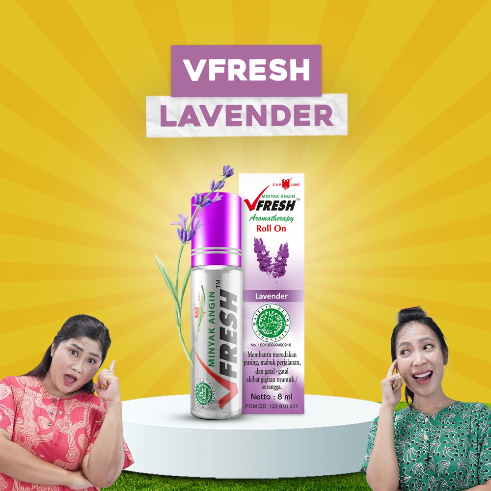 Jual Cap Lang Vfresh Lavender 8ml | Shopee Indonesia