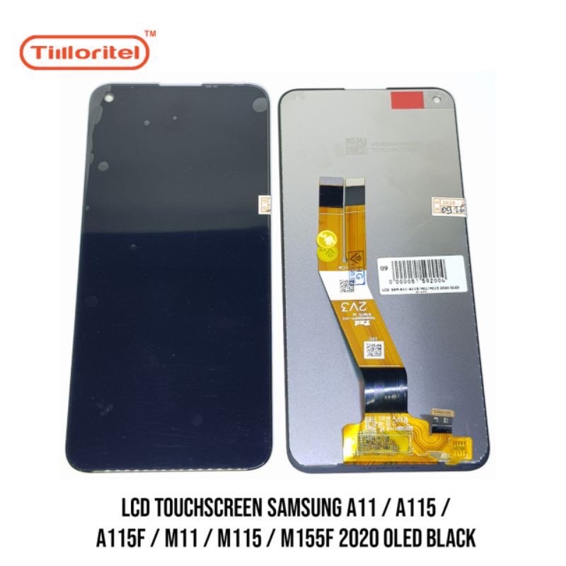 Jual LCD TOUCHSCREEN SAMSUNG A11 / A115 / A115F / M11 / M115 OLED BLACK ...