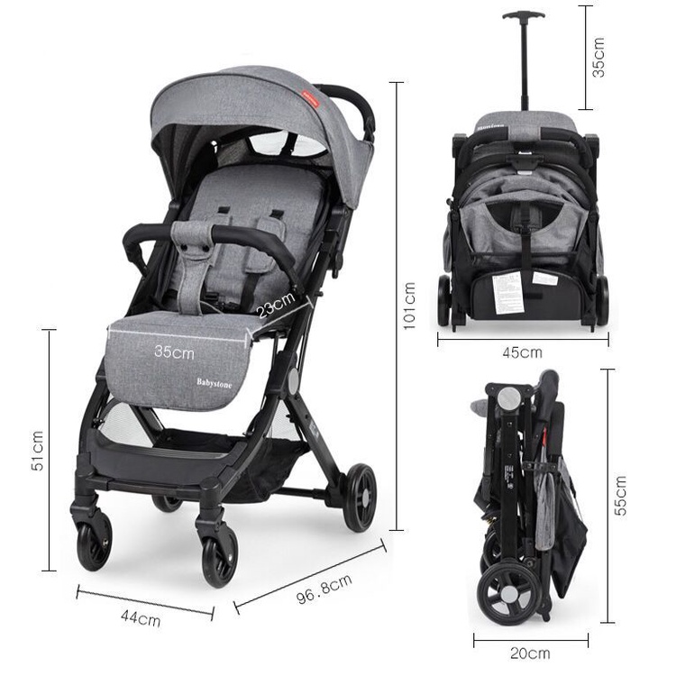 Jual Baby Stroller Stone C8 Cabin Size Kereta Dorong Untuk Bayi ...