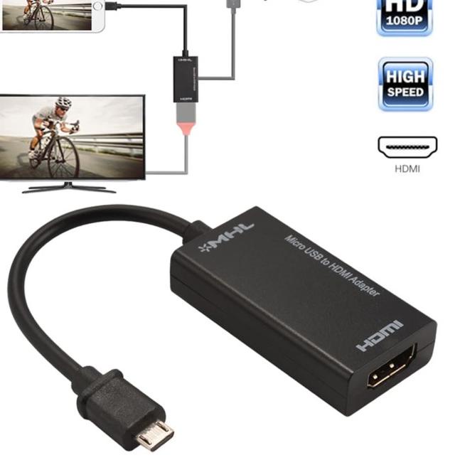 Jual ADAPTER CONVERTER MICRO USB TO HDMI MHL FOR SMARTPHONE ANDROID ...
