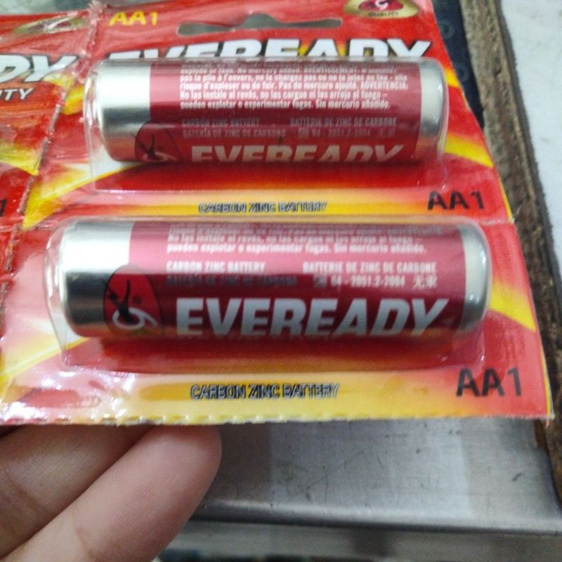 Jual Baterai eveready heavy duty AA 1 pc atau AAA remote 1 pc | Shopee ...