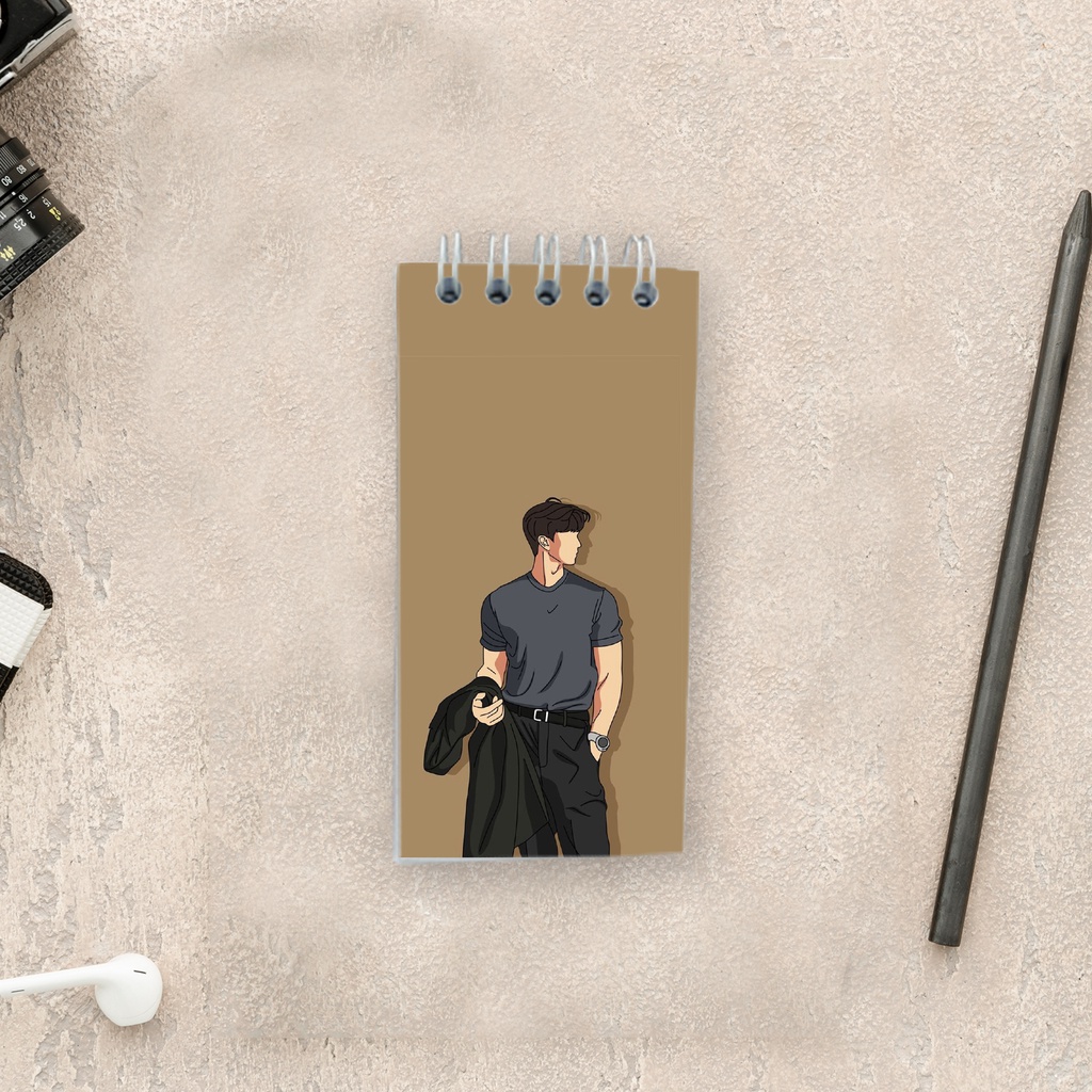 Jual Note Book Spiral Mini (5 x 10.5 cm) Edisi Manly / Buku Catatan ...