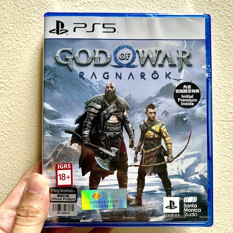 Jual Kaset Ps5 God of War Regnarok GOW 5 gow5 game playstation ps 5 games good ragnarök cd ...