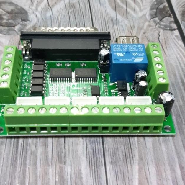 Jual New 5 Axis CNC Controller Board Mach3 Interface USB LPT 12v-24v ...