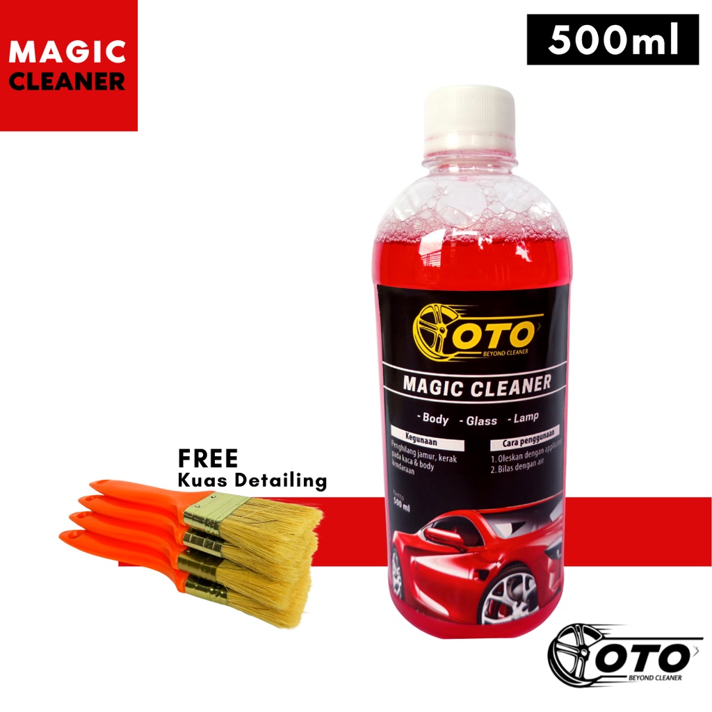 Jual Cairan Pembersih Jamur Kaca dan Body Mobil - Free Aplicator - Magic Cleaner - OTO Cleaner ...