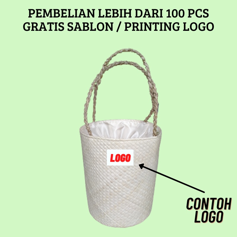 Jual Logo / Sablon / Printing Tas Hampers Keranjang Parcel | Shopee ...