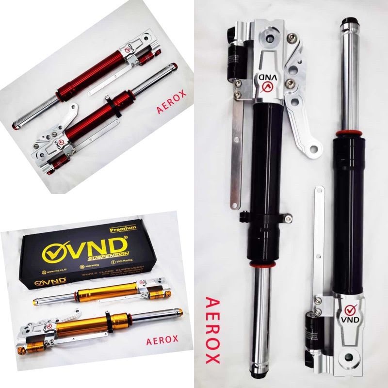 Jual Shock Depan / USD Upside Down VND Aerox 155,Aerox New, Nmax Old ...
