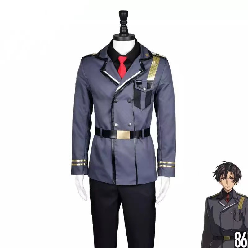 Jual Anime 86 Eighty Six Shinei Nouzen Cosplay Costume Fancy Uniforms ...