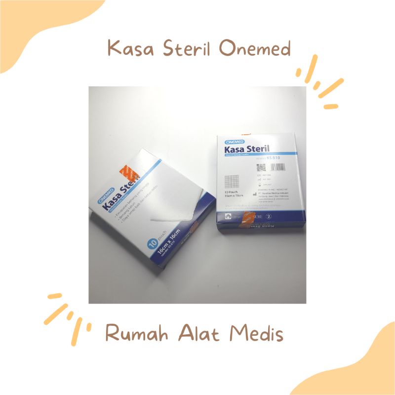 Jual Kasa Steril Onemed Kassa Sterille One Med Sterile Gause Swabs ...
