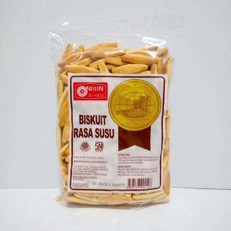 Jual Nissin Frychip 300gr (Biskuit Rasa Susu) | Shopee Indonesia