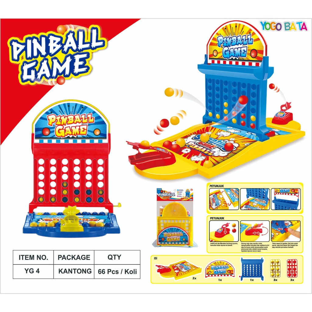 Jual PIN BALL GAME/ shooting game pinball/ Tembak Bola Battle Ball Duel ...
