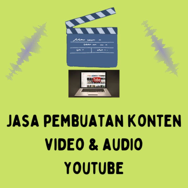 Jual Jasa pembuatan konten video dan audio YouTube | Shopee Indonesia