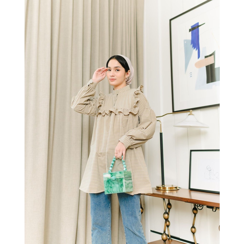 Jual Haidee & Orlin - Rein Blouse (PILIH PATTERN) | Shopee Indonesia
