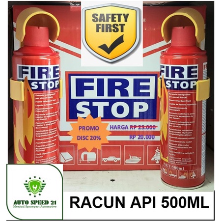 Jual RACUN API/PEMADAM API/FIRE STOP EXTINGUISHER 500ML | Shopee Indonesia